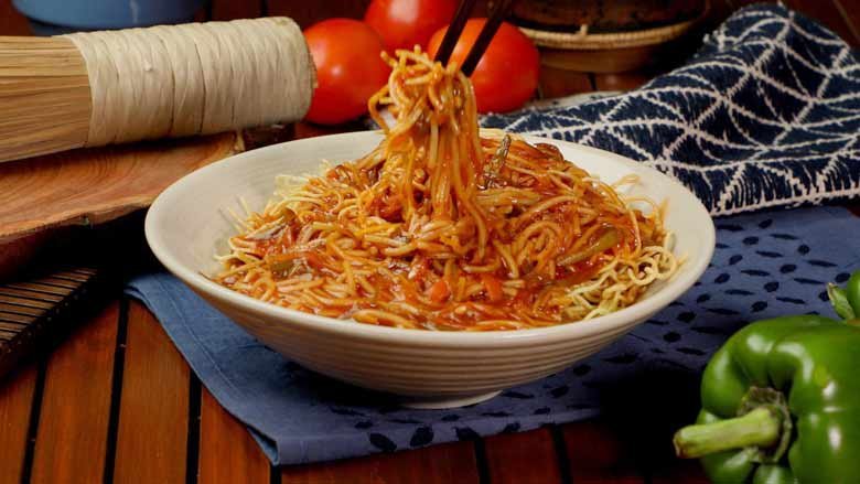 Easy Veg American Chopsuey Recipe for Snack Lovers - Herbsjoy.com