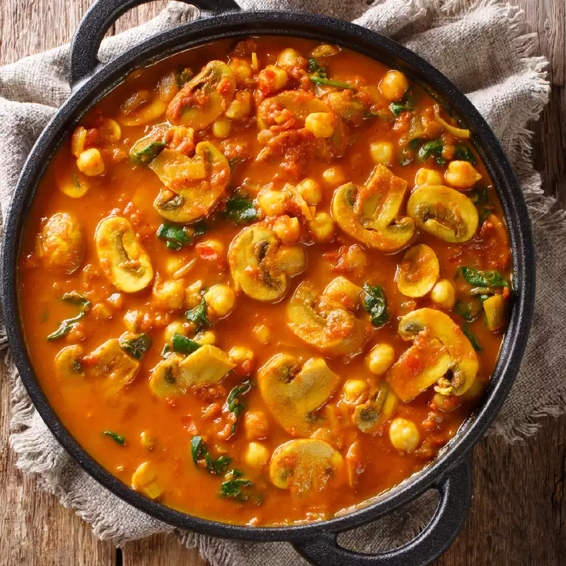 Mushroom Masala Recipe: A Flavorful Punjabi-Style Mushroom Curry ...