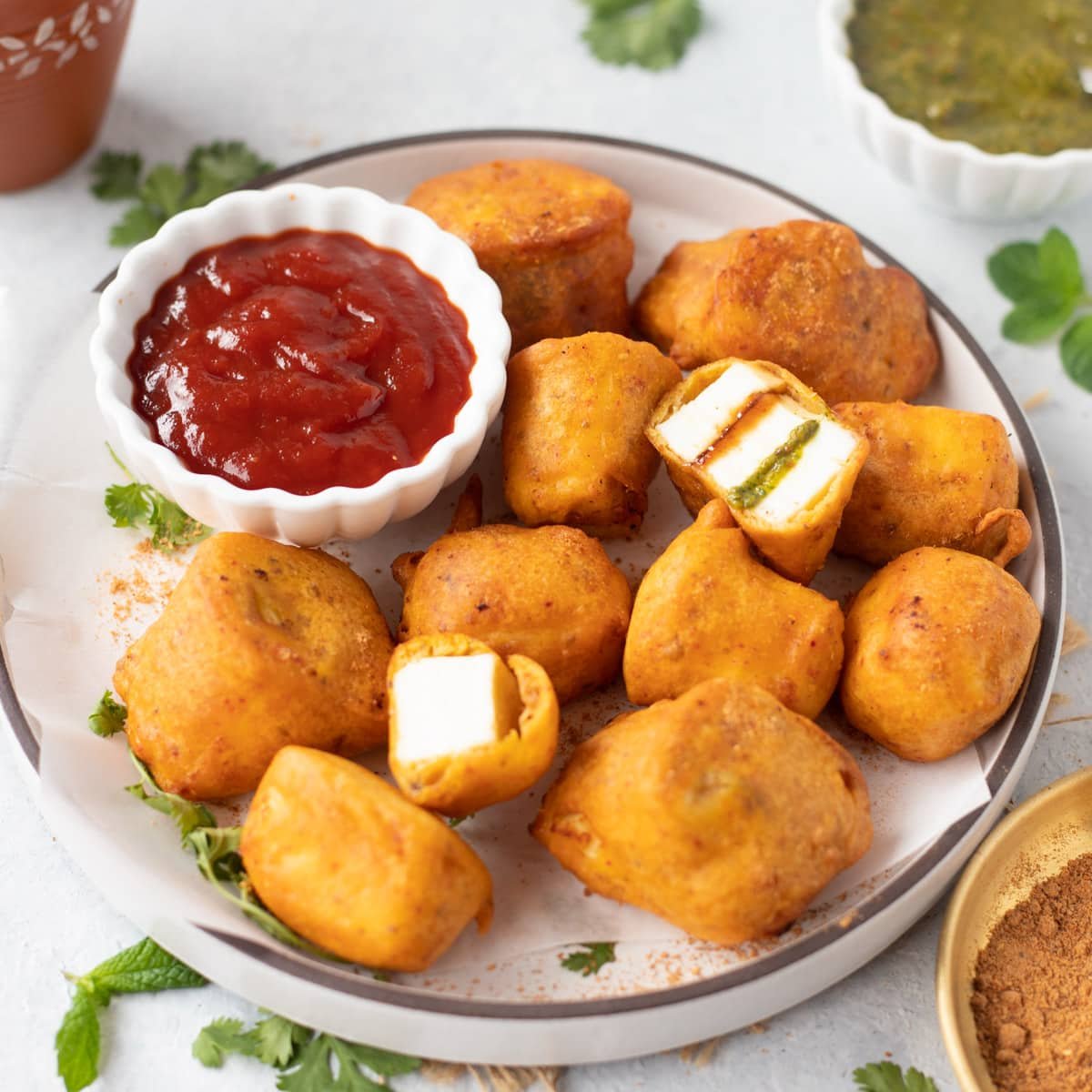 Paneer Pakora Recipe (Paneer Pakoda): A Quick & Easy Snack for Every Occasion - Herbsjoy.com